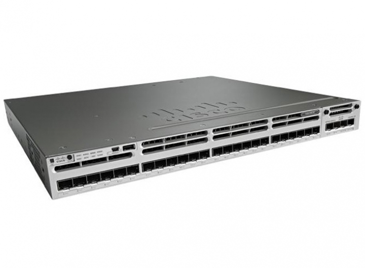 Cisco WS-C3850-24S-S 24 SFP IP Base managed stackable