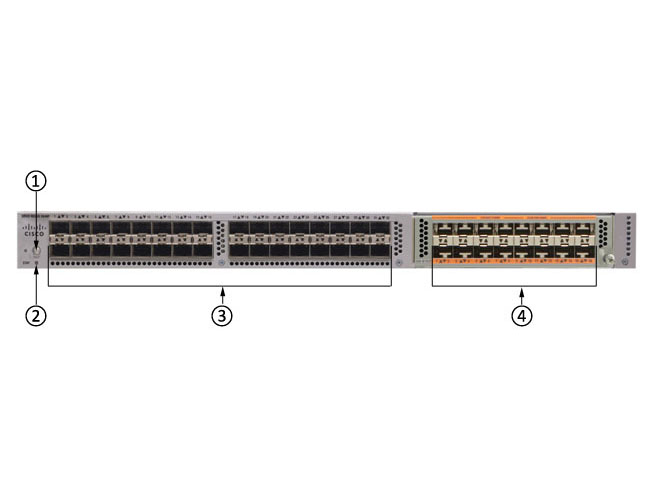 Switch Cisco N5K-C5548UP-FA Cisco Nexus 5548UP Chassis, 32 10GbE Ports ...