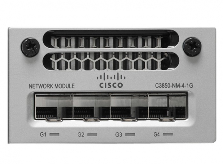 Cisco C3850-NM-4-1G catalyst 3850 với 4 port SFP 1Gb chính hãng