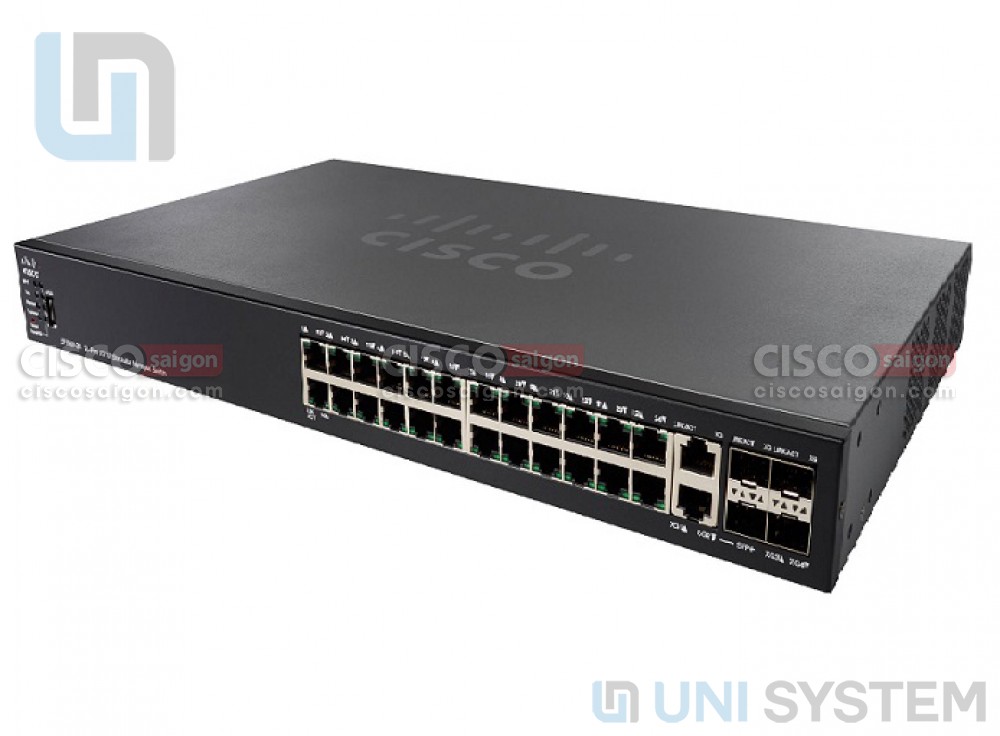 Cisco SG550X-24 24-port Gigabit Stackable Switch