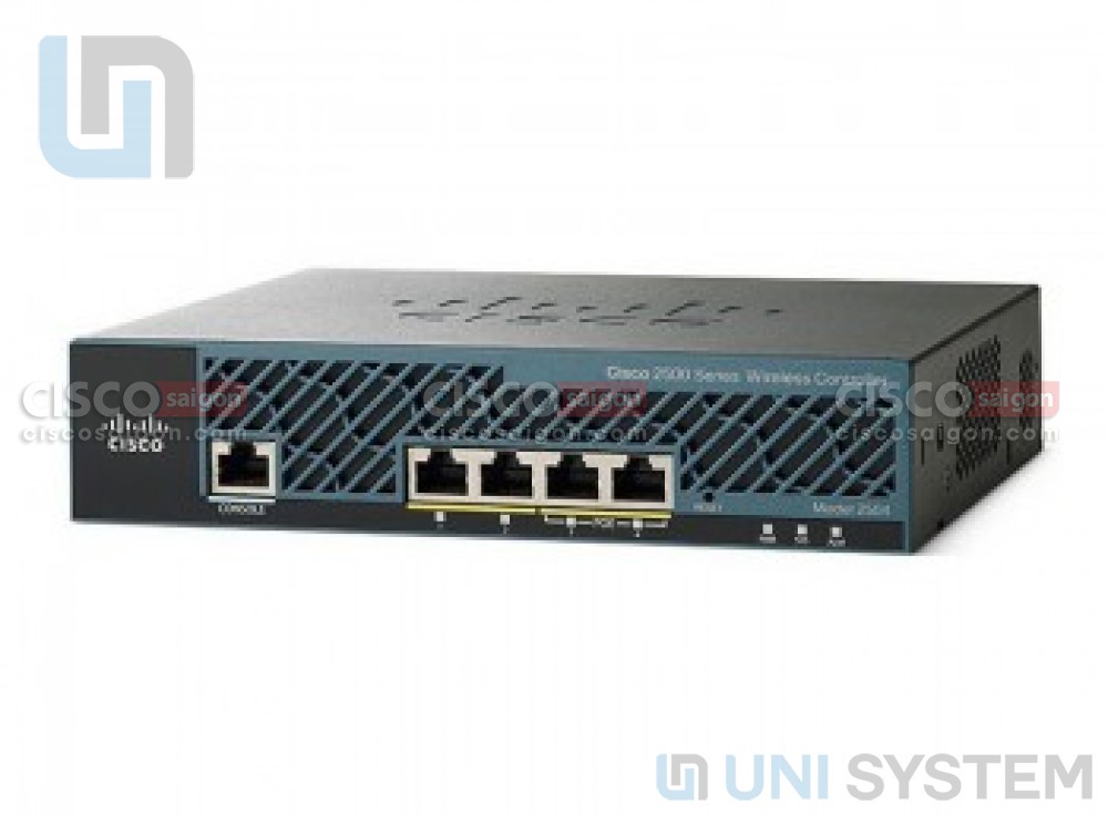 AIR-CT2504-5-K9 Cisco 2500 Series Wireless Controller chính hãng